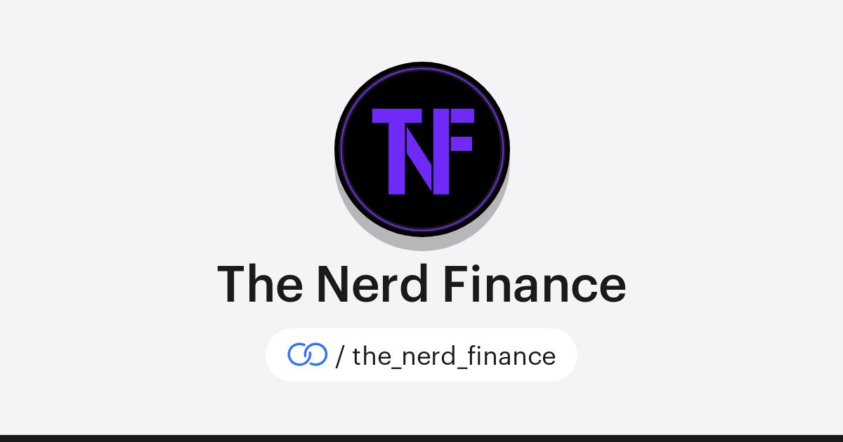 The Nerd Finance (/the_nerd_finance) · solo.to