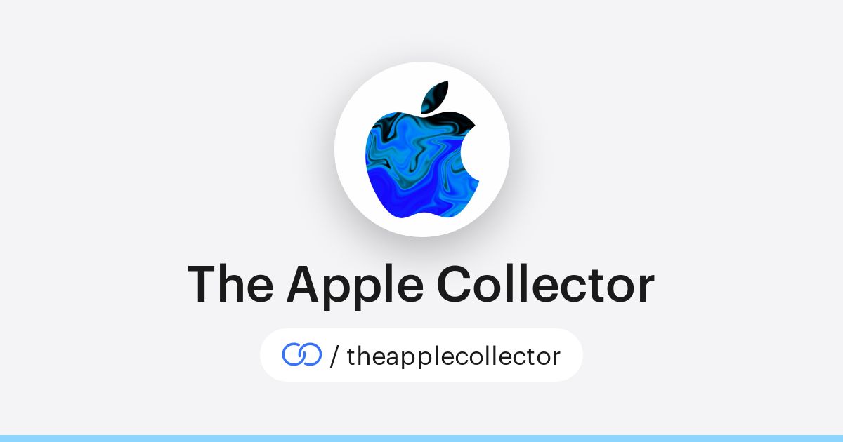 The Apple Collector (/theapplecollector) · solo.to