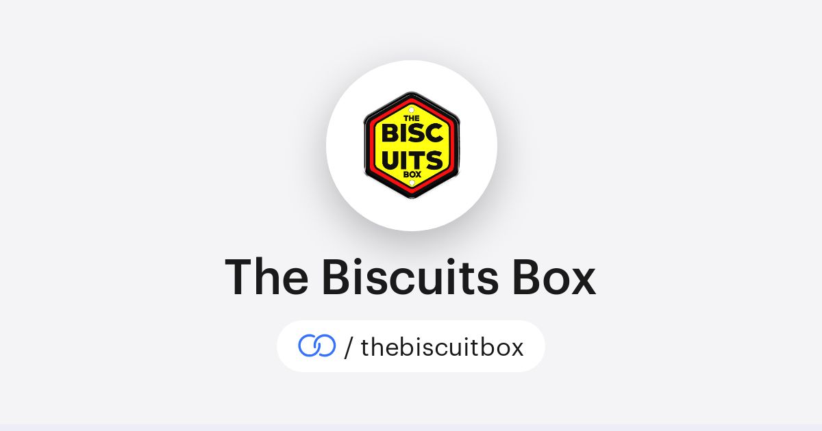 The Biscuits Box (/thebiscuitbox) · solo.to