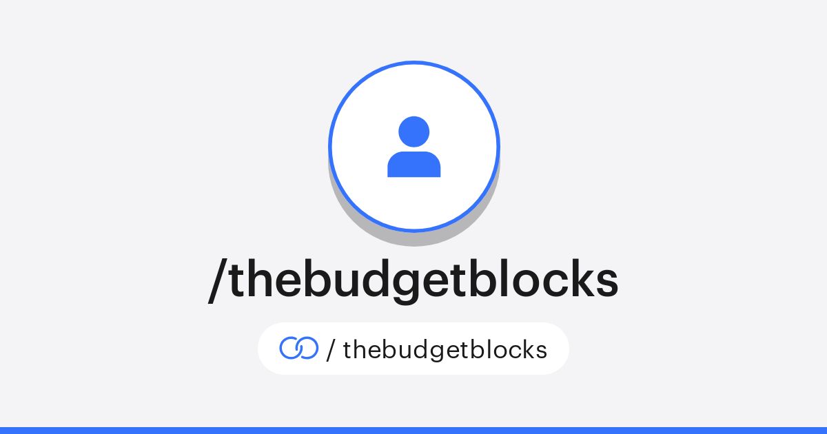 /thebudgetblocks · solo.to
