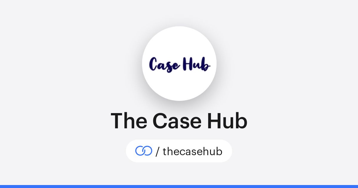 The Case Hub (/thecasehub) · solo.to