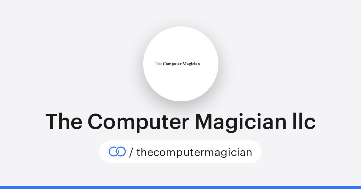 The Computer Magician llc (/thecomputermagician) · solo.to