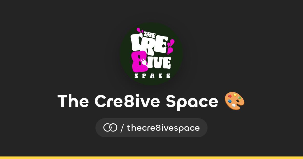 The Cre8ive Space 🎨 (/thecre8ivespace) · solo.to