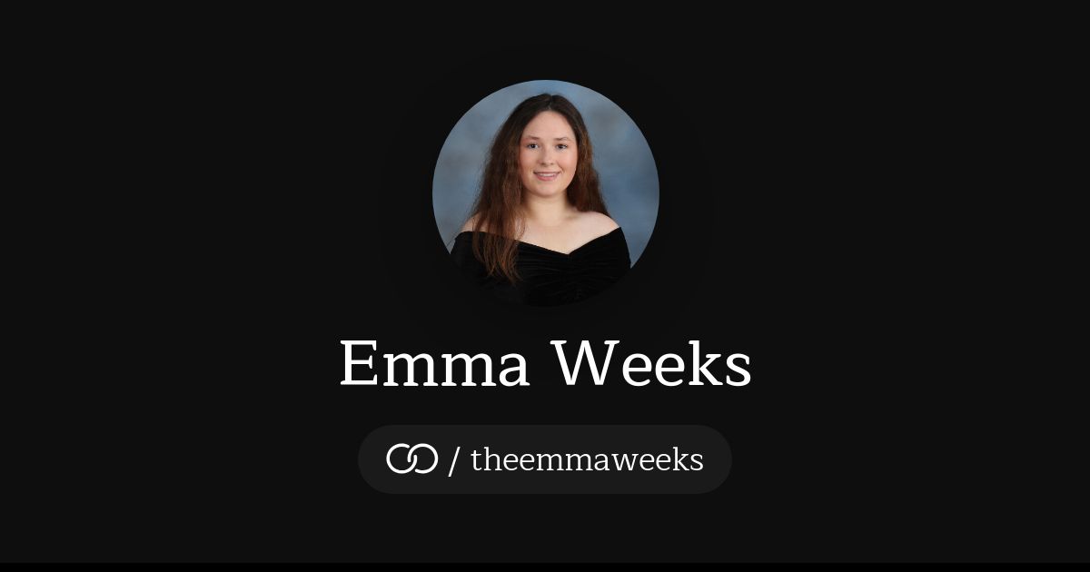 Emma Weeks (/theemmaweeks) · solo.to