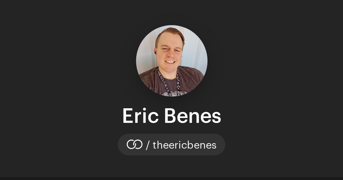 Eric Benes (/theericbenes) · solo.to
