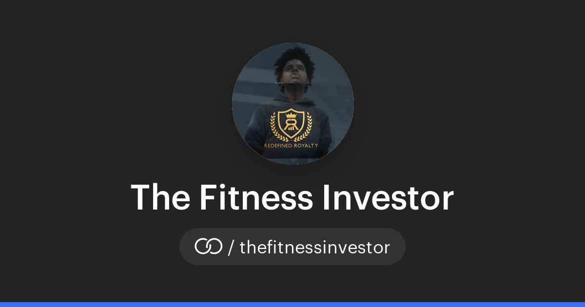 The Fitness Investor (/thefitnessinvestor) · solo.to
