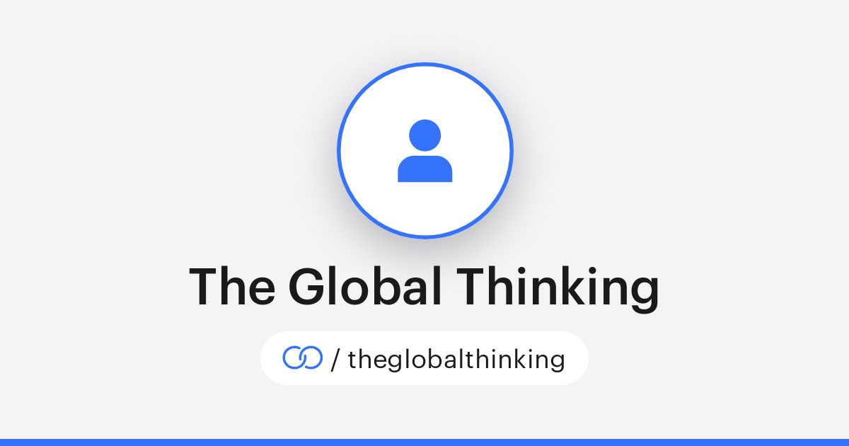 The Global Thinking (/theglobalthinking) · solo.to