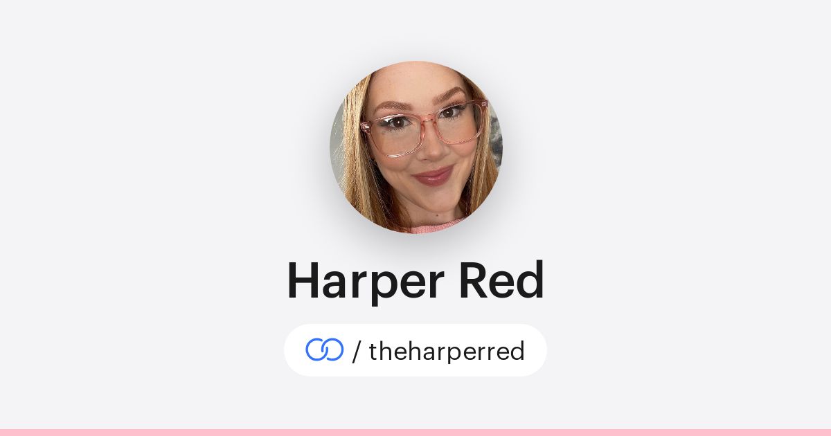 Harper Red (/theharperred) · solo.to