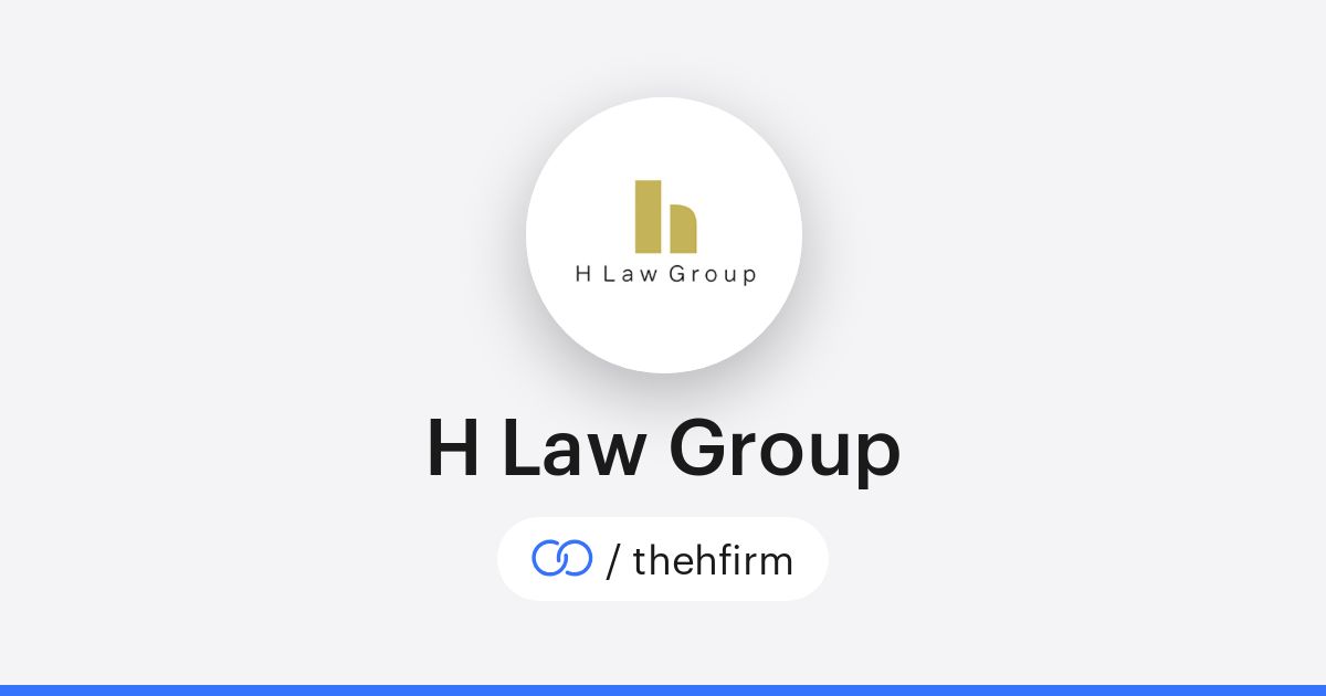 H Law Group (/thehfirm) · solo.to