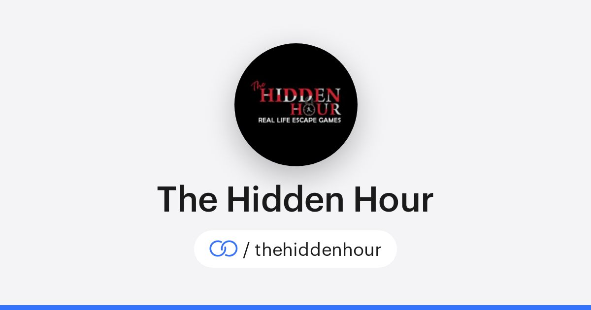 The Hidden Hour (/thehiddenhour) · solo.to