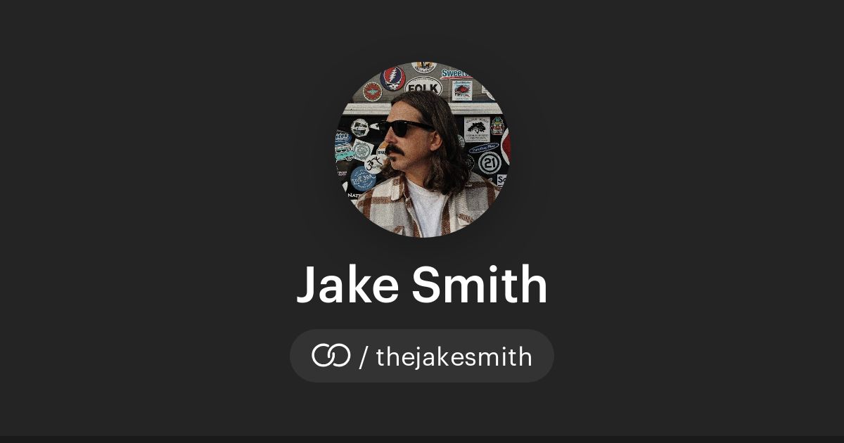 Jake Smith (/thejakesmith) · solo.to