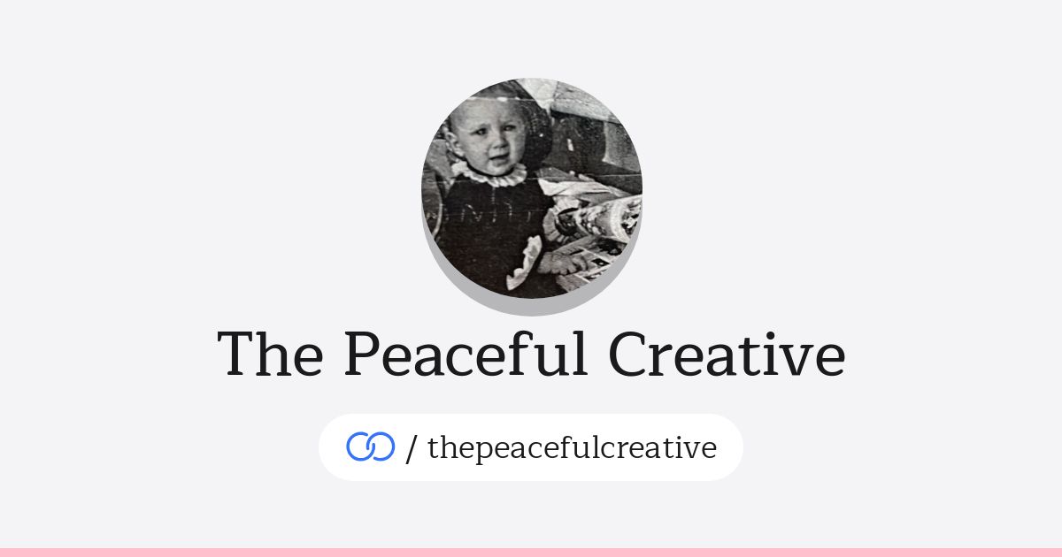 The Peaceful Creative (/thepeacefulcreative) · solo.to