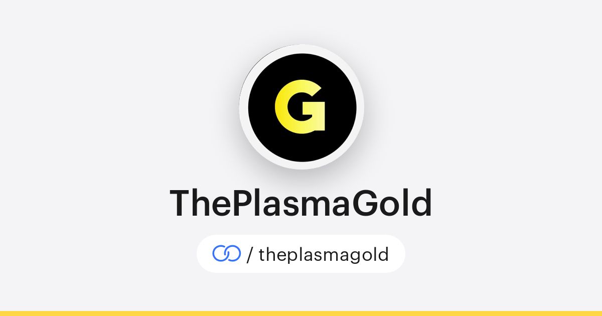 ThePlasmaGold · solo.to