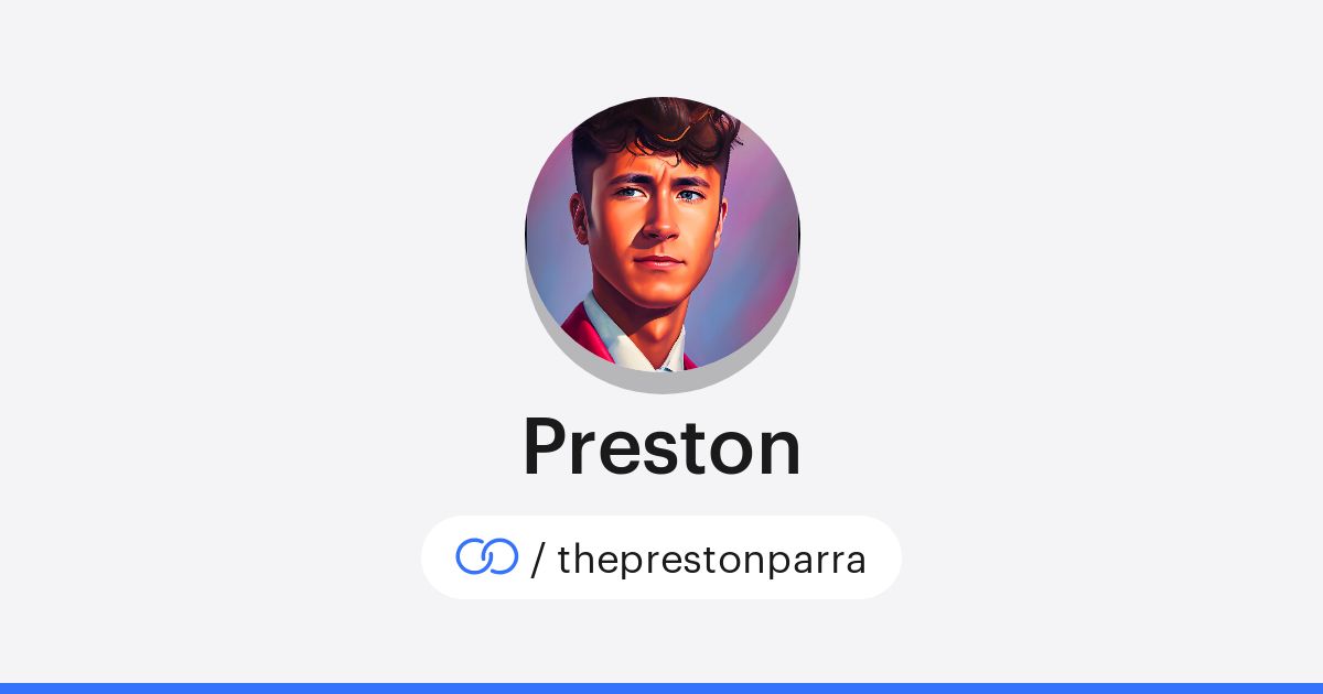 Preston (/theprestonparra) · solo.to