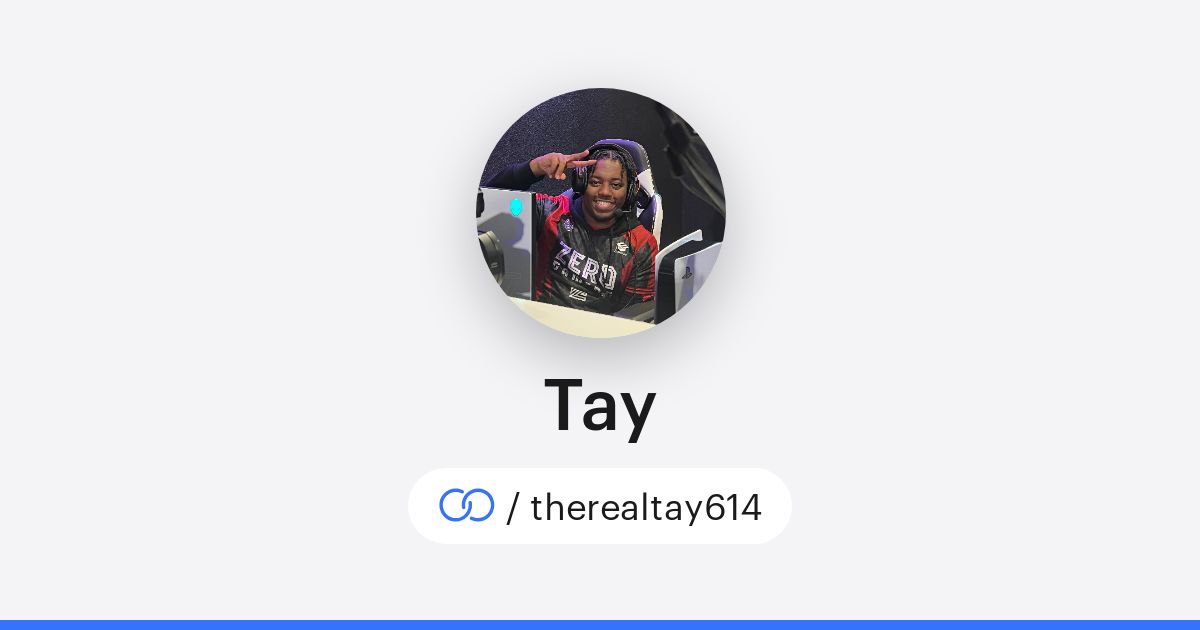 Tay (/therealtay614) · solo.to