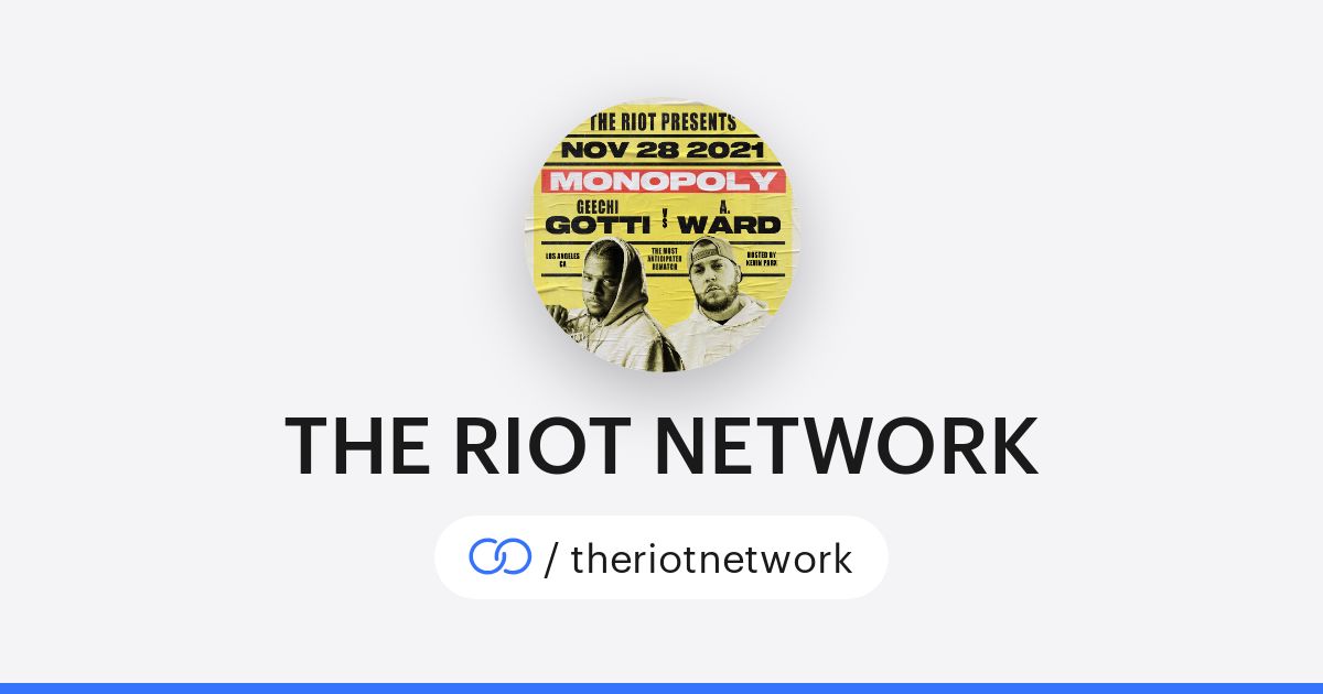 THE RIOT NETWORK (/theriotnetwork) · solo.to