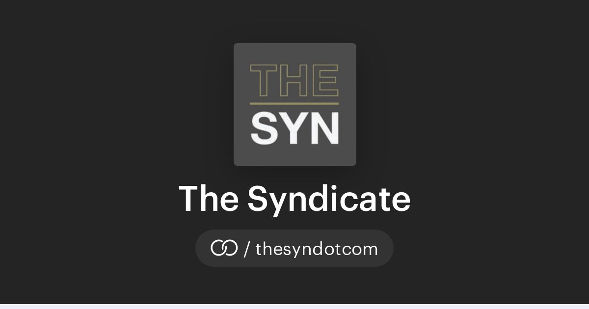 The Syndicate (/thesyndotcom) · solo.to
