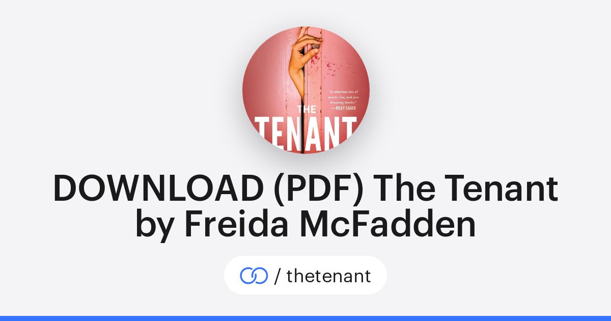 DOWNLOAD (PDF) The Tenant by Freida McFadden (/thetenant) · solo.to