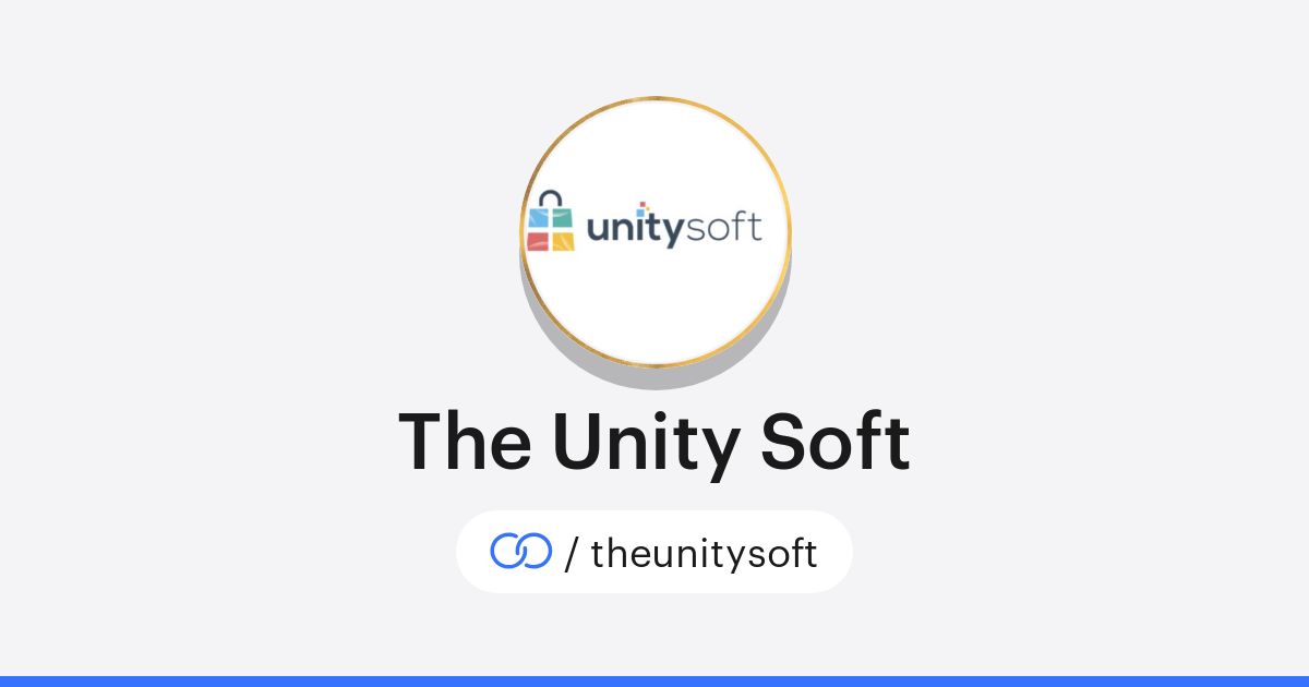The Unity Soft (/theunitysoft) · solo.to