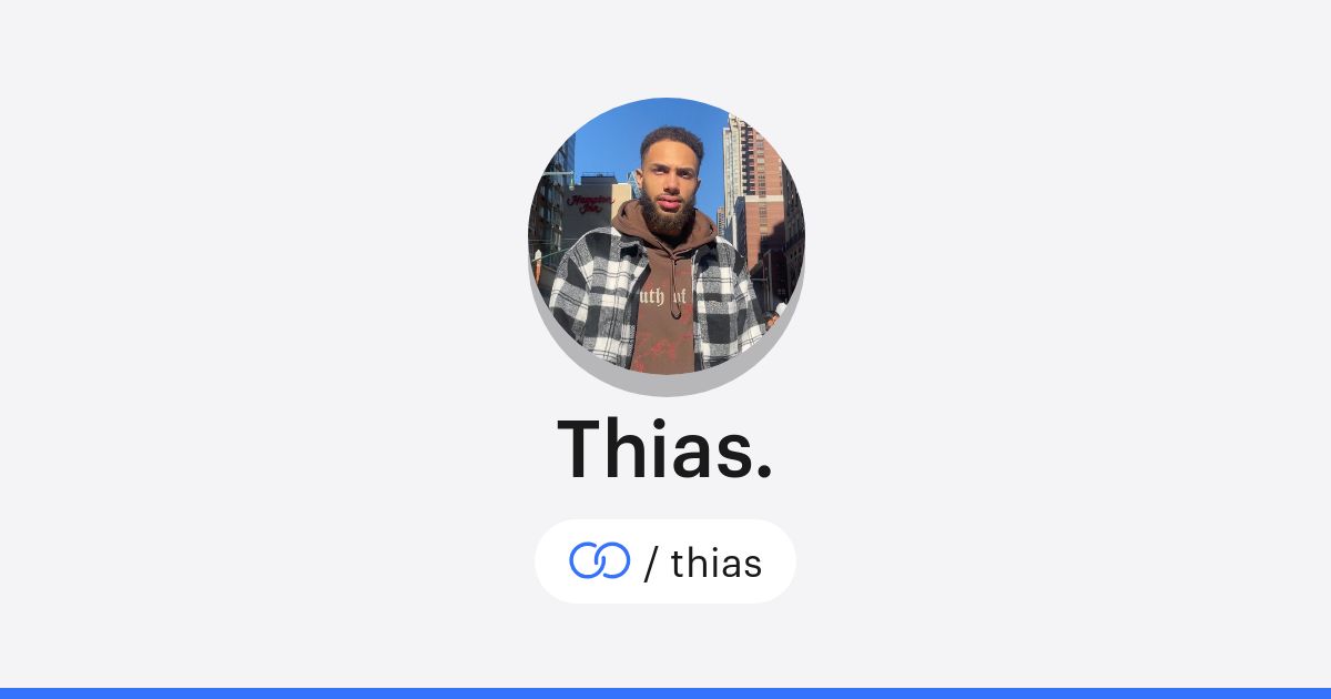 Thias. (/thias) · solo.to