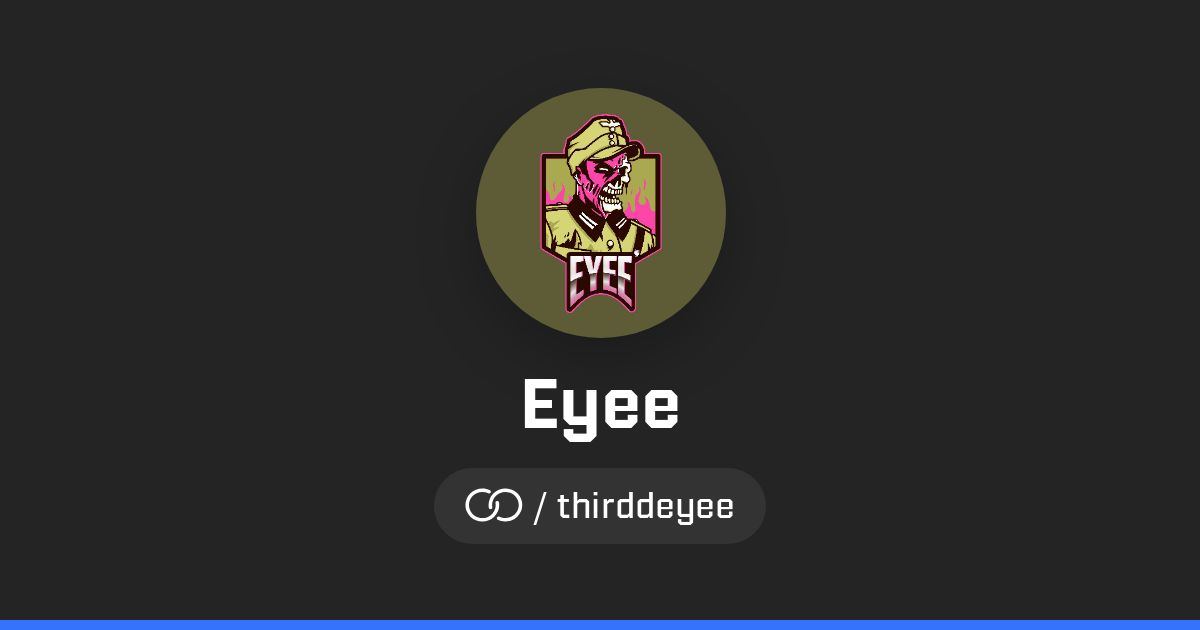 Eyee (/thirddeyee) · solo.to