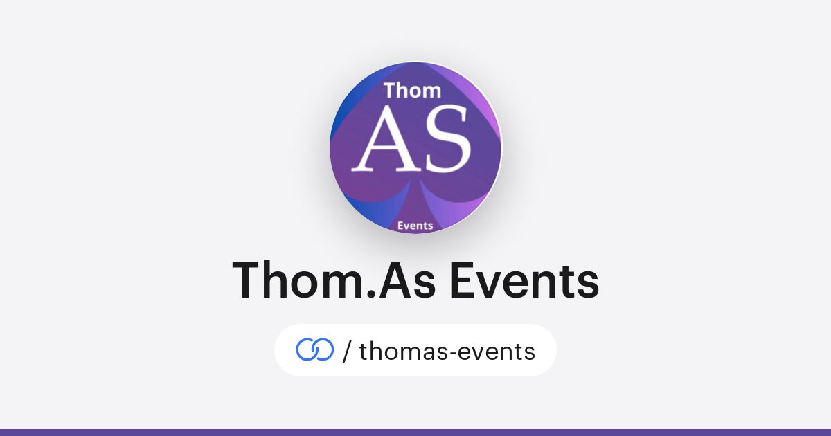 Thom.As Events (/thomas-events) · solo.to