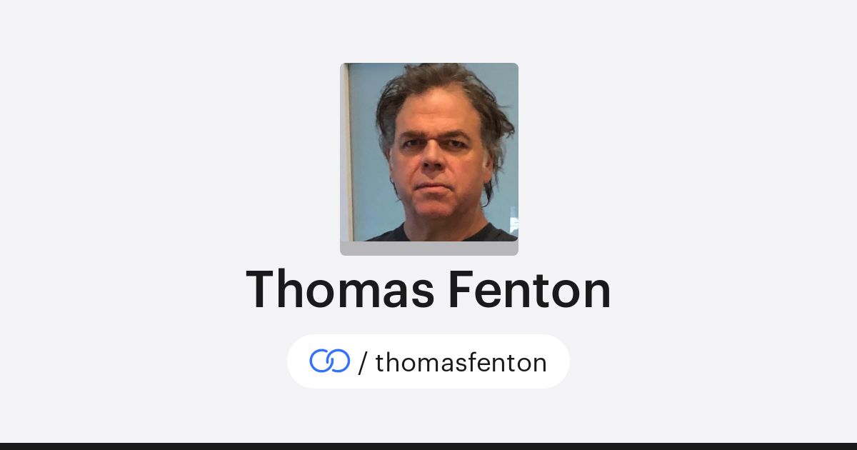 Thomas Fenton (/thomasfenton) · solo.to