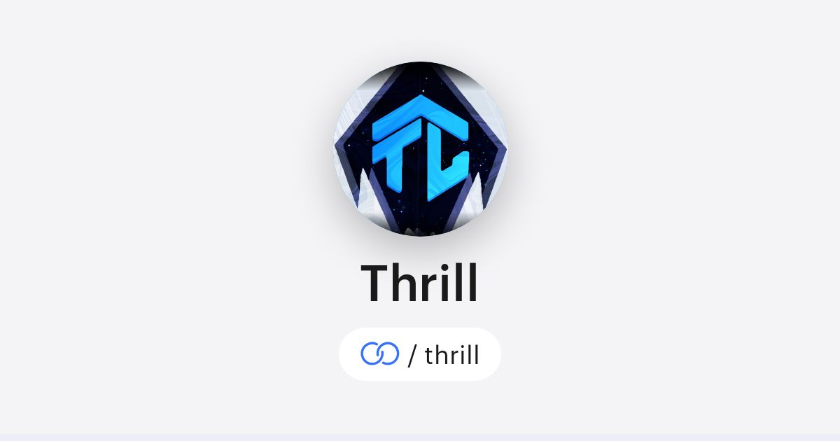 Thrill · solo.to