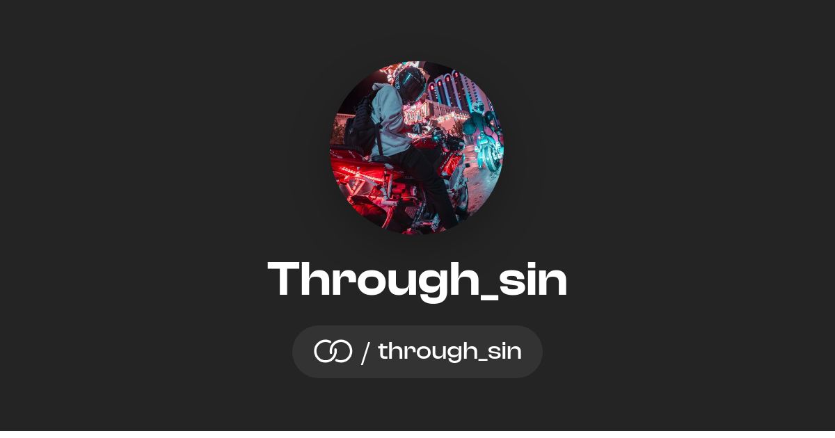 Through_sin · solo.to