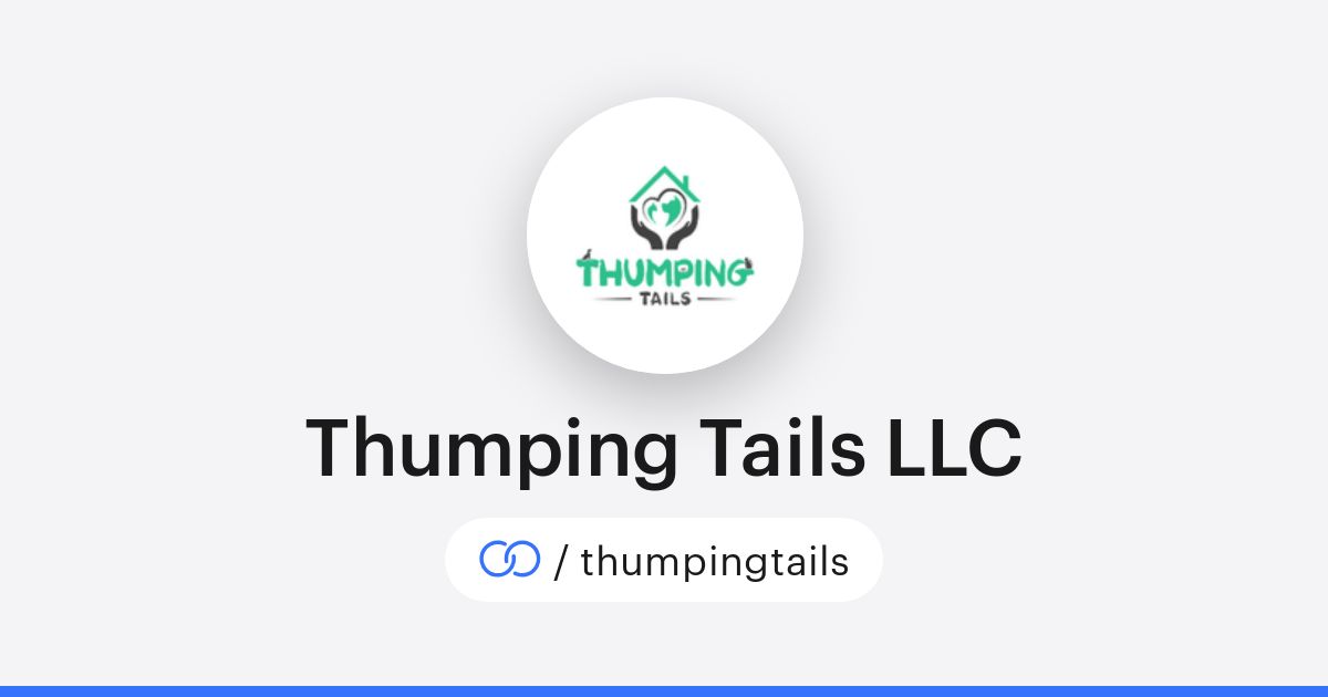 Thumping Tails LLC (/thumpingtails) · solo.to