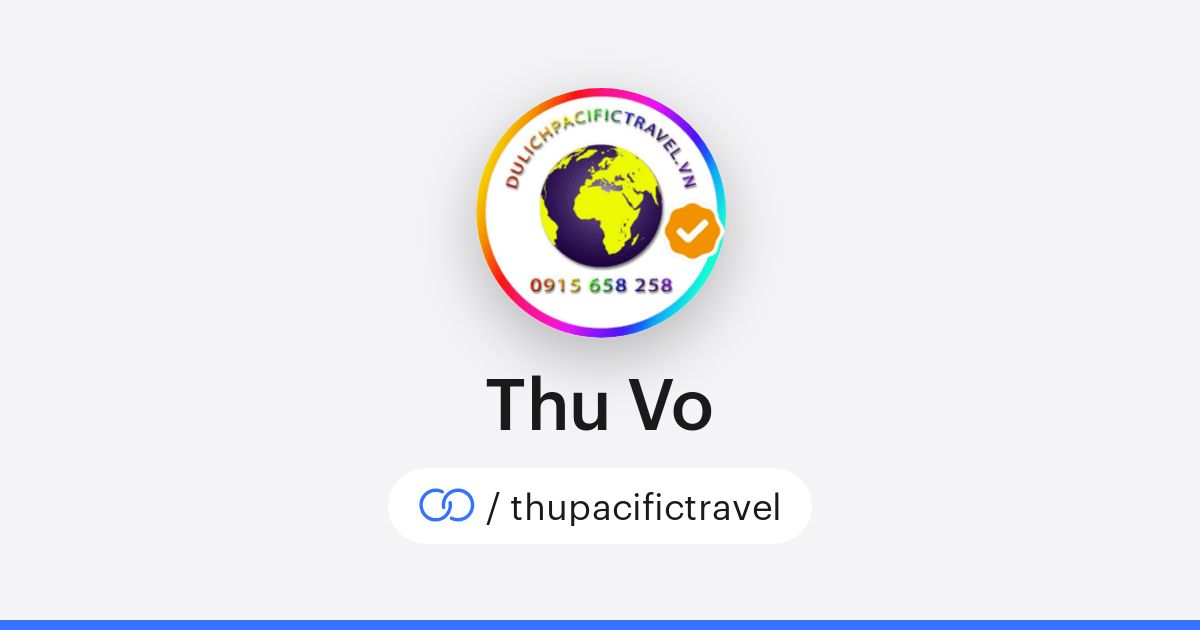 Thu Vo (/thupacifictravel) · solo.to