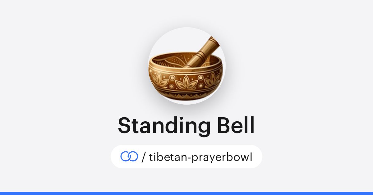 Standing Bell (/tibetan-prayerbowl) · solo.to