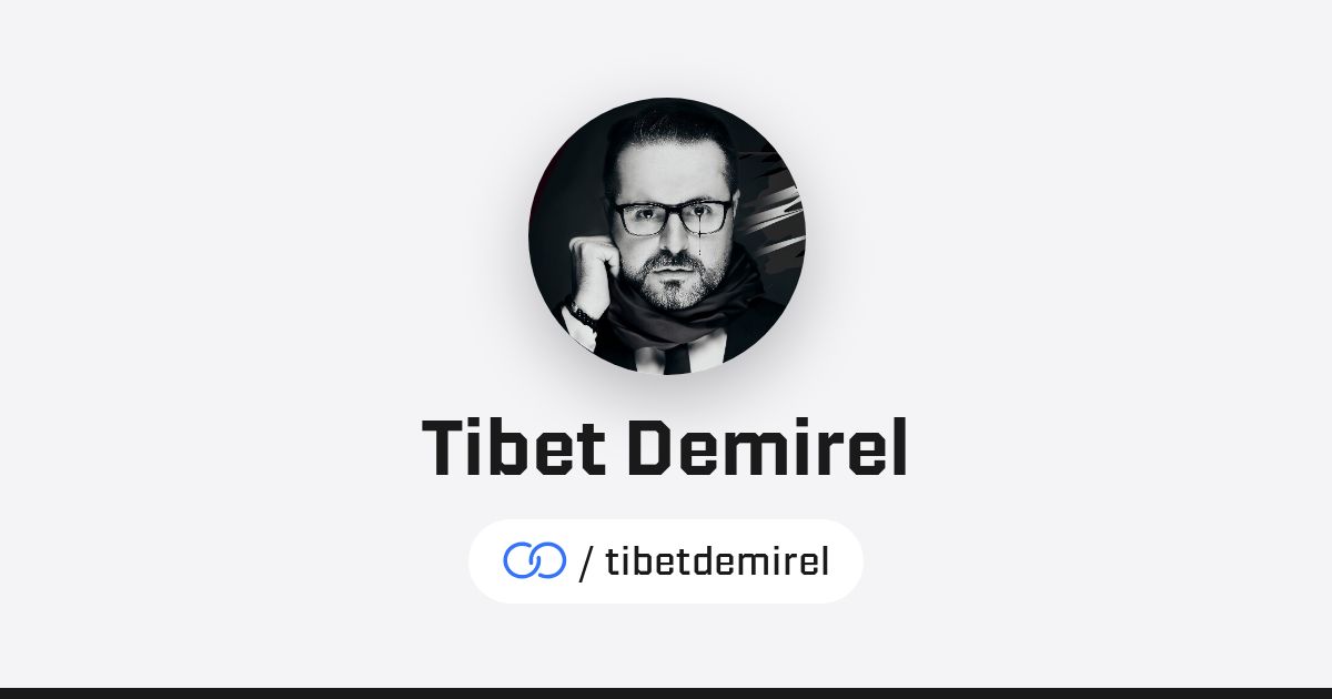 Tibet Demirel (/tibetdemirel) · solo.to