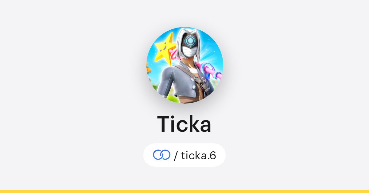 Ticka (/ticka.6) · solo.to
