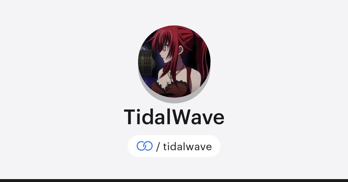 TidalWave · solo.to