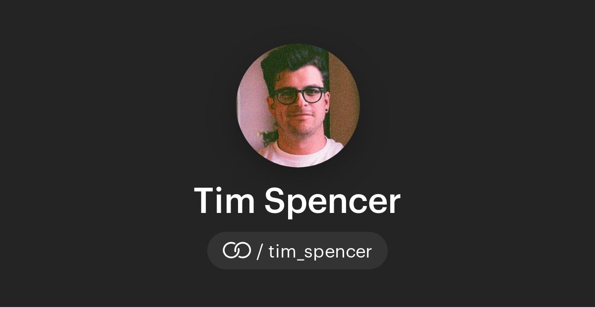 Tim Spencer (/tim_spencer) · solo.to