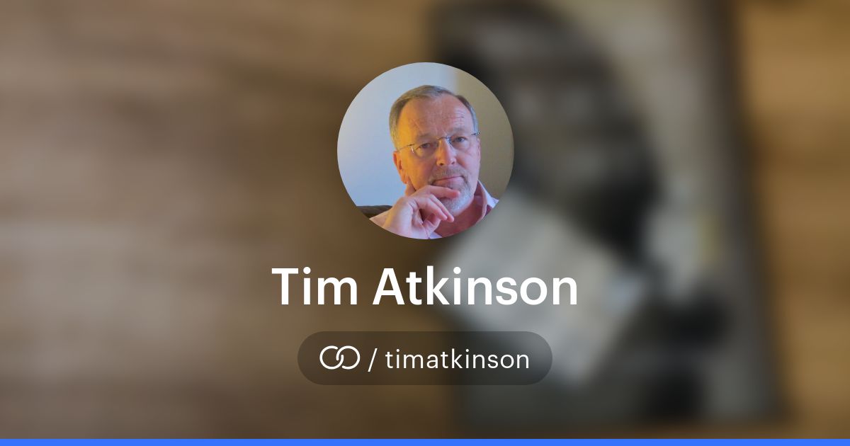 Tim Atkinson (/timatkinson) · solo.to