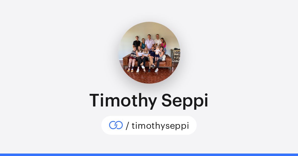 Timothy Seppi (/timothyseppi) · solo.to
