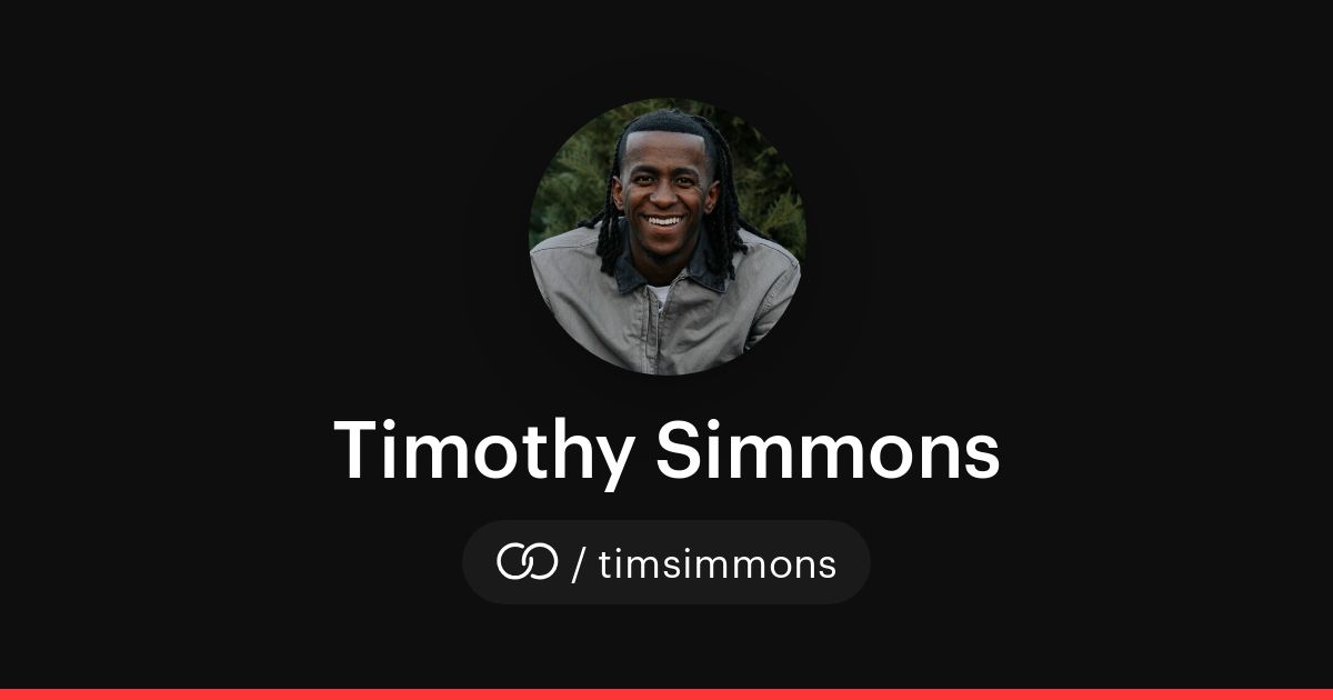 Timothy Simmons (/timsimmons) · solo.to