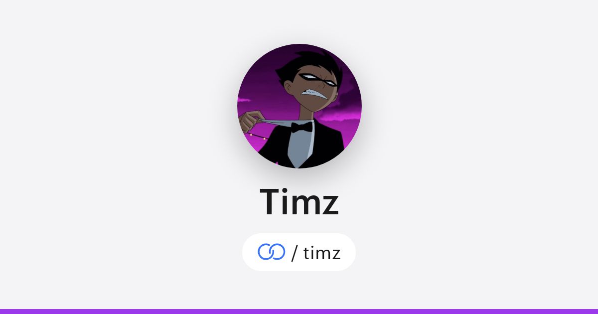 Timz · solo.to