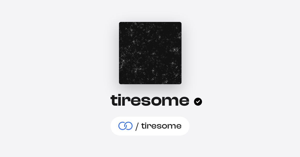 tiresome · solo.to