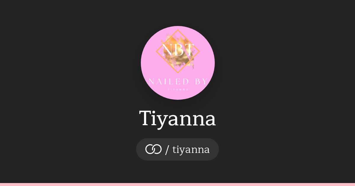 Tiyanna (/tiyanna) · solo.to