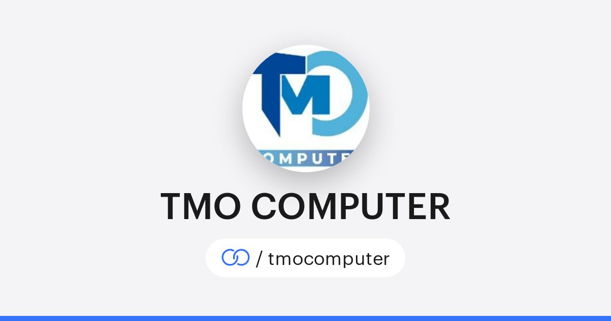TMO COMPUTER (/tmocomputer) · solo.to