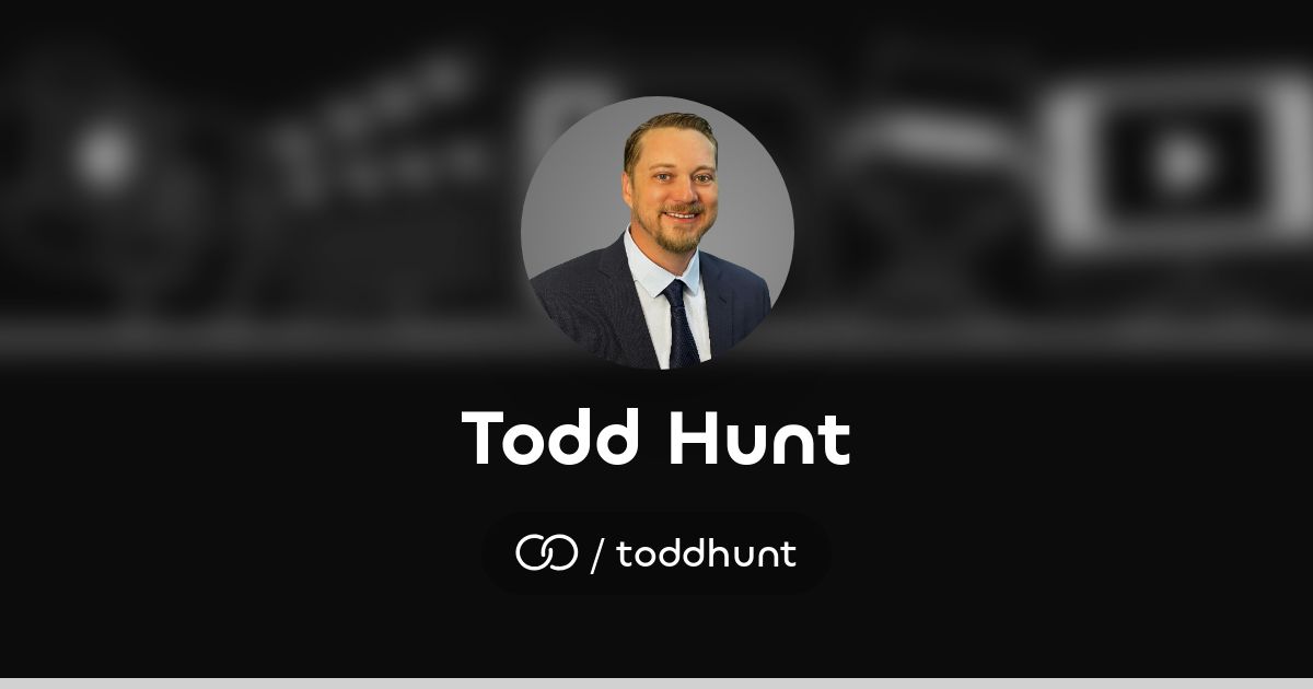 Todd Hunt (/toddhunt) · solo.to