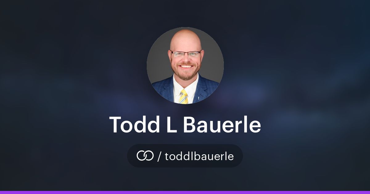 Todd L Bauerle (/toddlbauerle) · solo.to