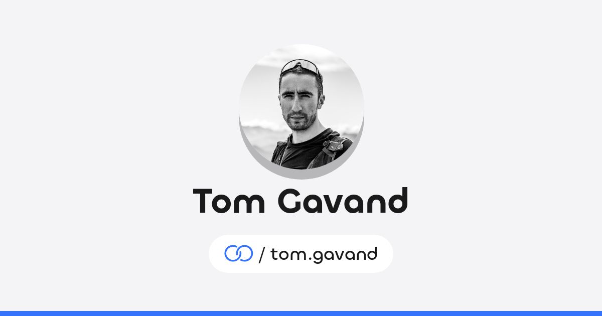 Tom Gavand (/tom.gavand) · solo.to
