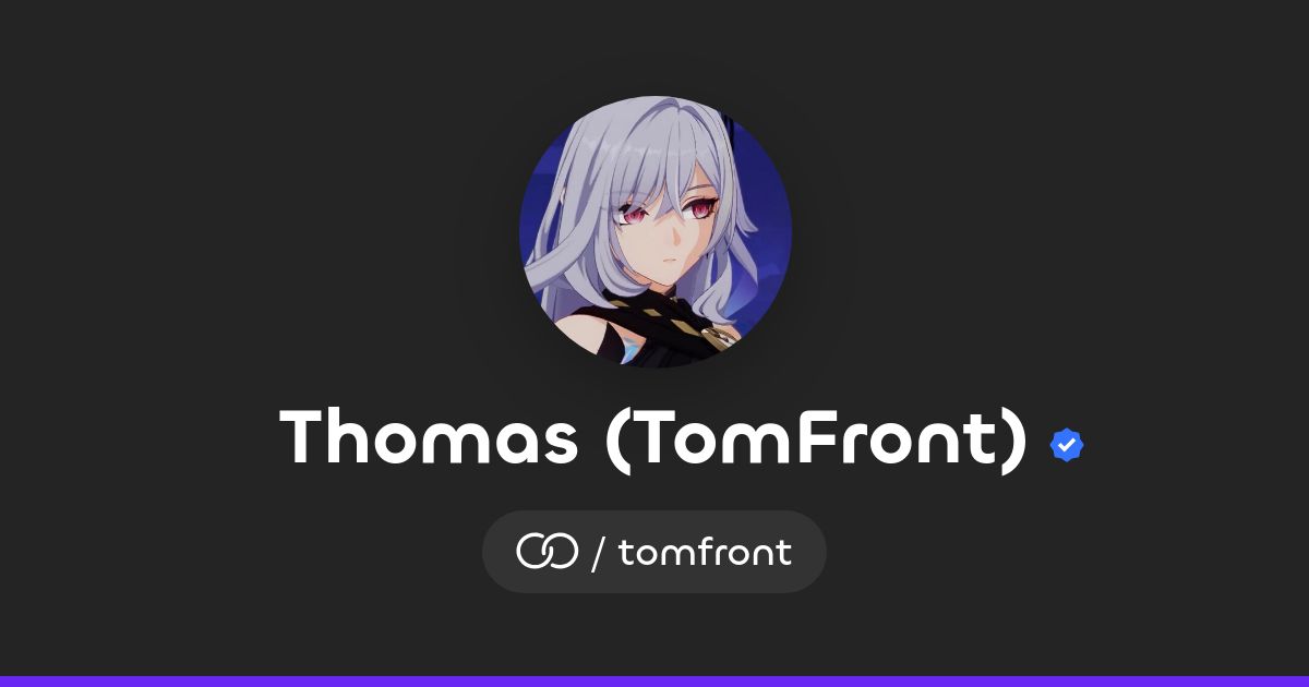 Thomas (TomFront) (/tomfront) · solo.to