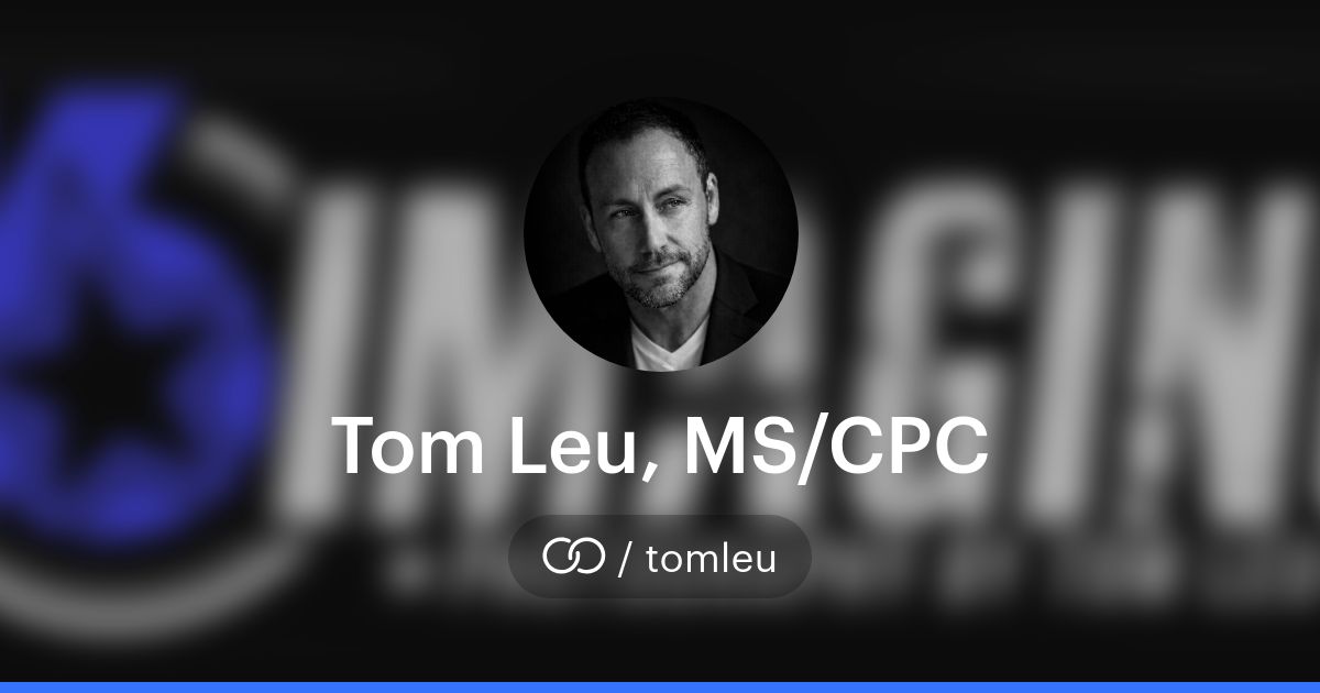 Tom Leu, MS/CPC (/tomleu) · solo.to