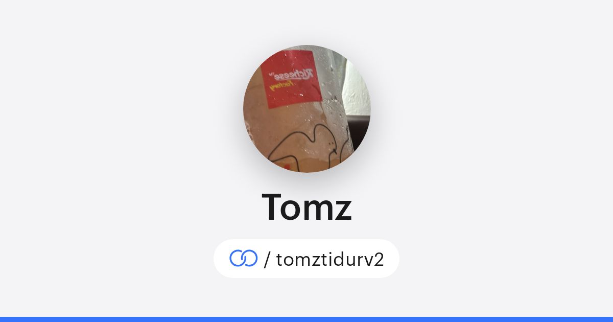 Tomz (/tomztidurv2) · solo.to