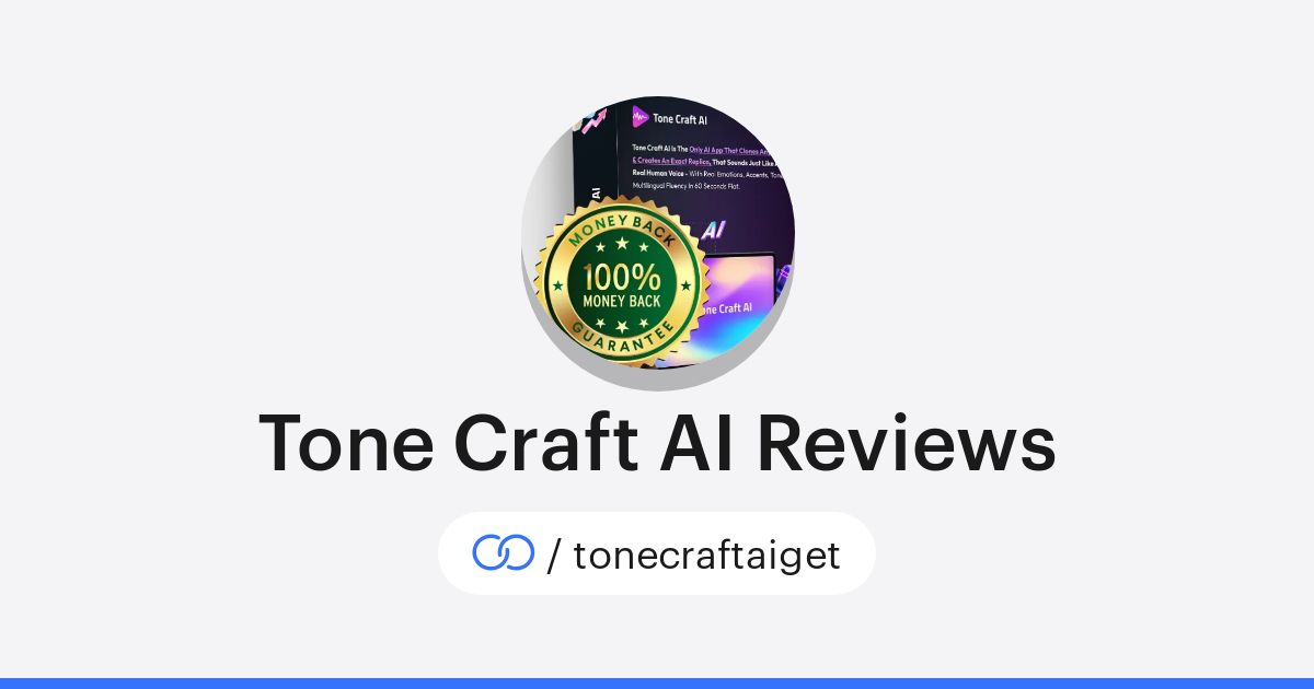 Tone Craft AI Reviews (/tonecraftaiget) · solo.to